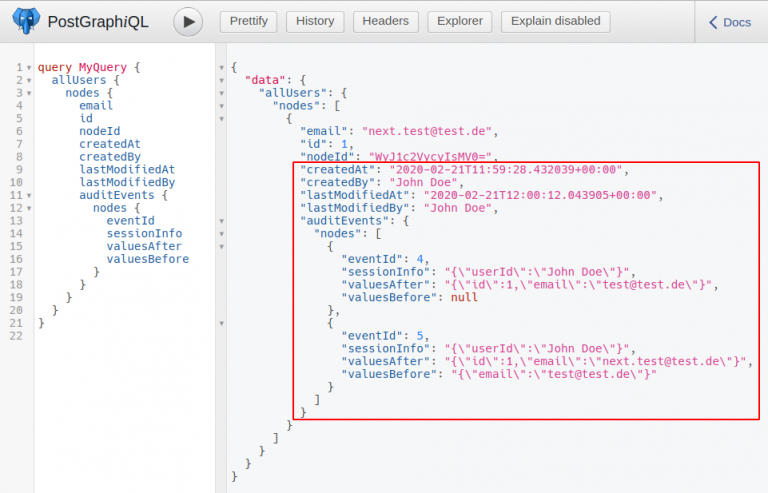 postgraphile-audit-plugin – Auditing Events in GraphQL – Mayflower Blog postgraphile-audit-plugin – Auditing Events in GraphQL – Mayflower Blog